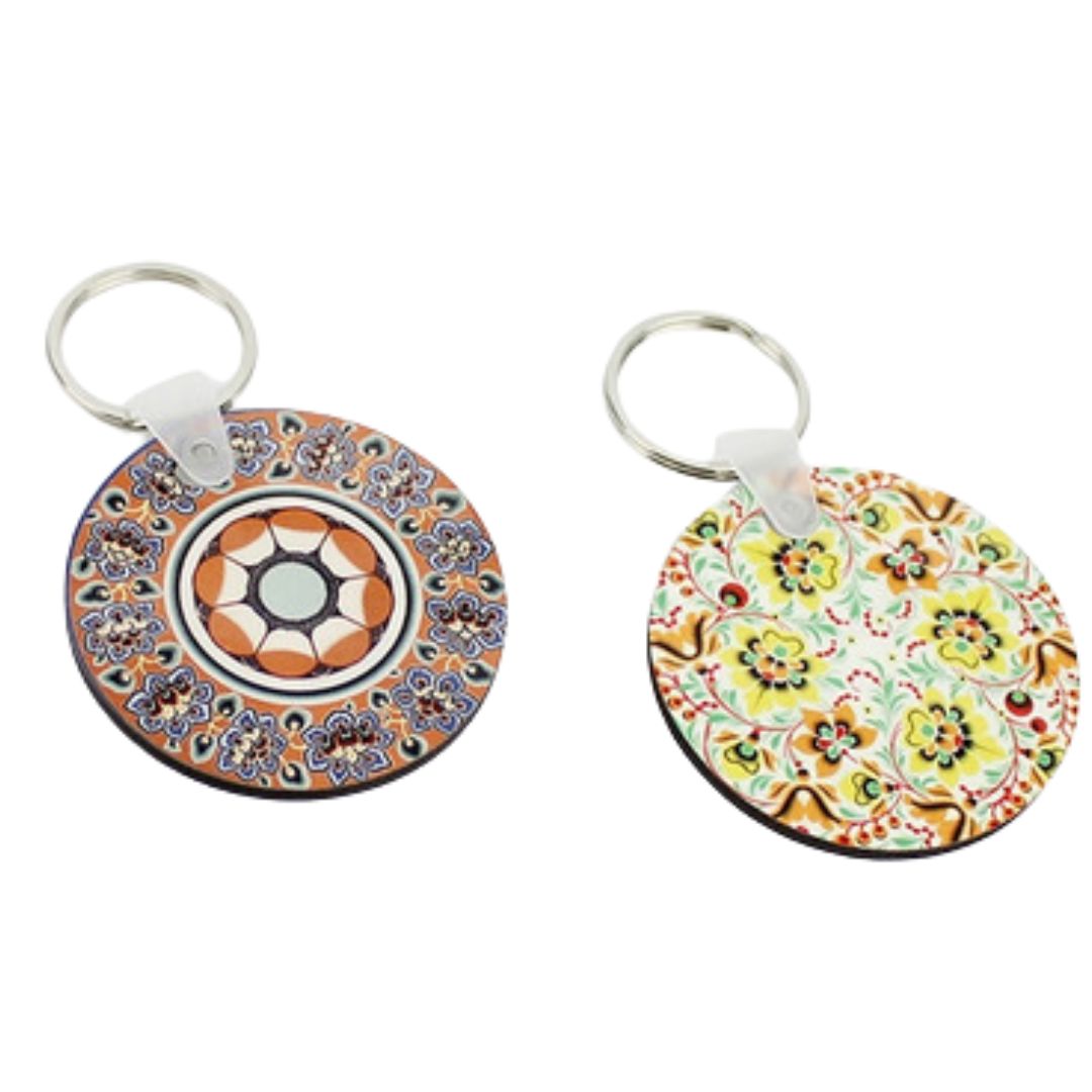 Sublimación: LLAVERO PREMIUM MDF REDONDO ETOUCH® P/SUBLIMACION