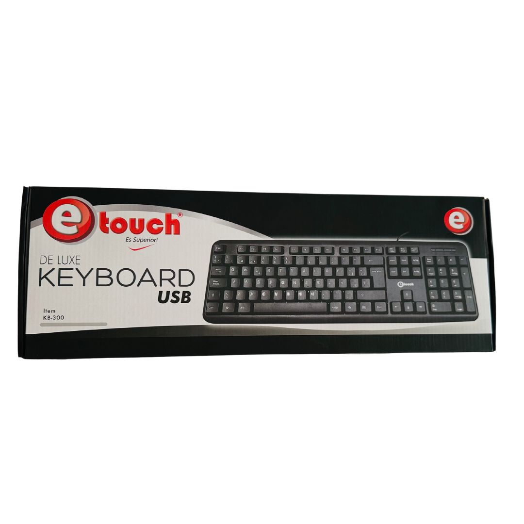 TECLADOS ETOUCH®: TECLADO DE LUXE USB ETOUCH®